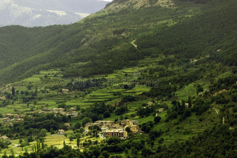 Majestic Mountains Landscape Stock Image - Image of environment, land ...