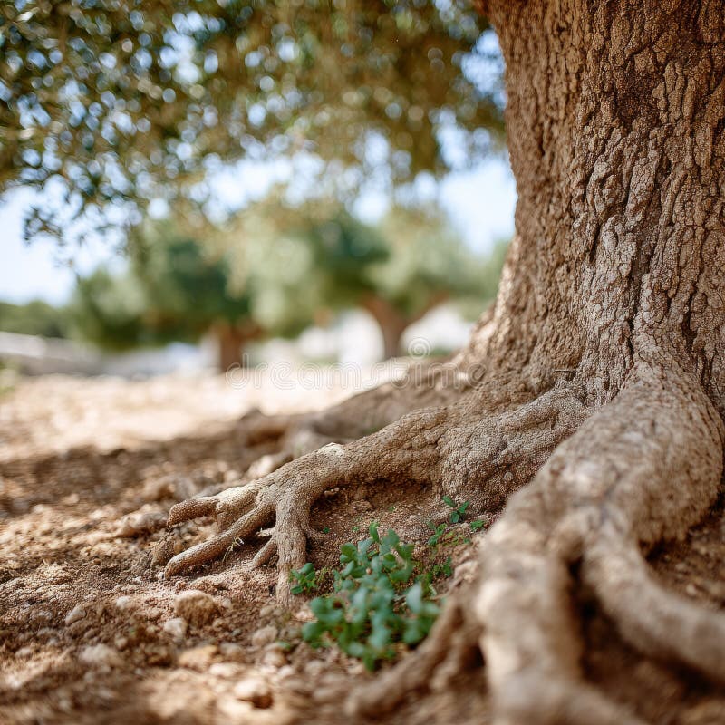 Majestic Olive Tree Roots Stock Photos - Free & Royalty-Free Stock ...