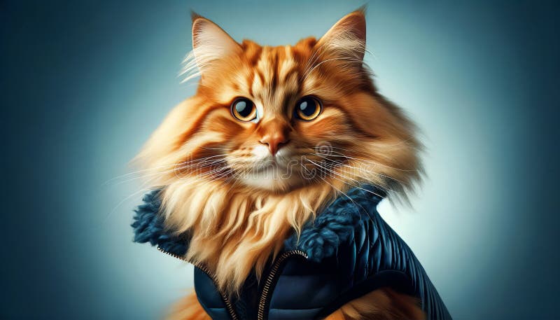 Cozy Elegance Striking Orange Tabby Stock Photos - Free & Royalty-Free ...