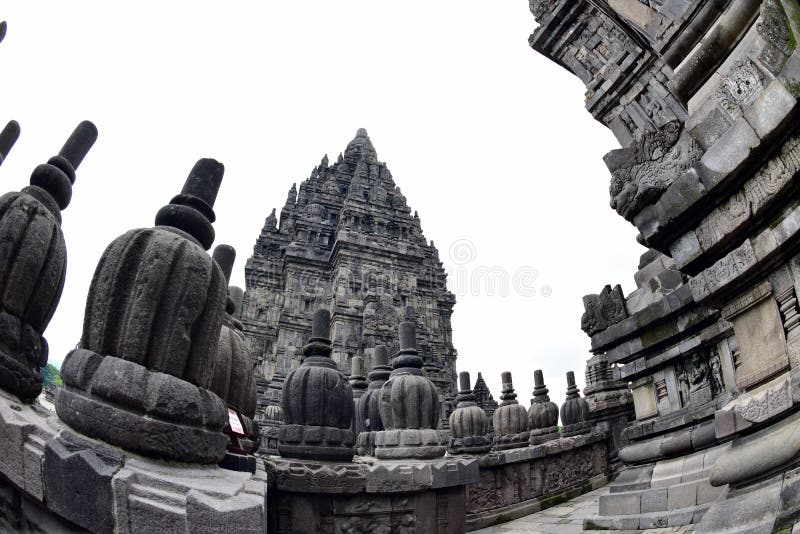 Majestic Prambanan Temple, a UNESCO World Heritage Site in Central Java ...