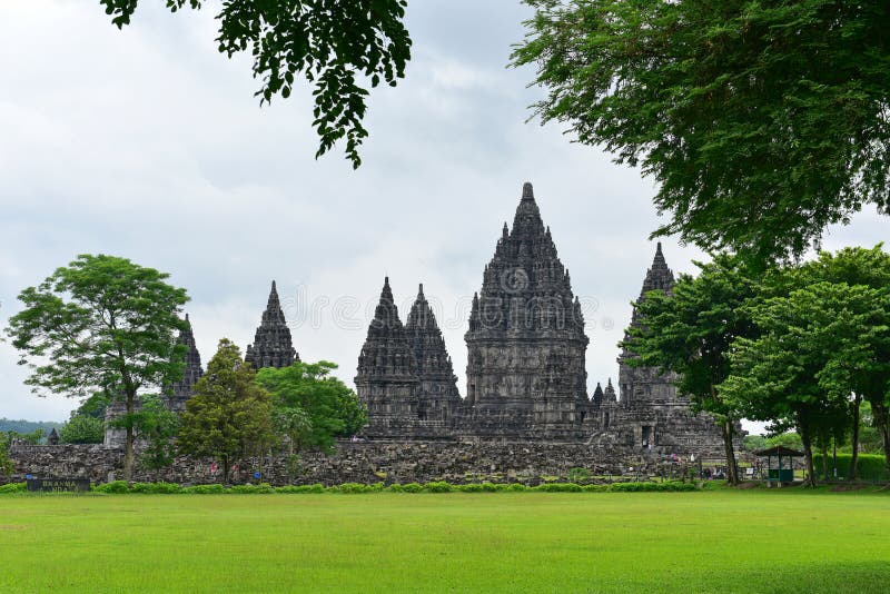 Majestic Prambanan Temple, a UNESCO World Heritage Site in Central Java ...