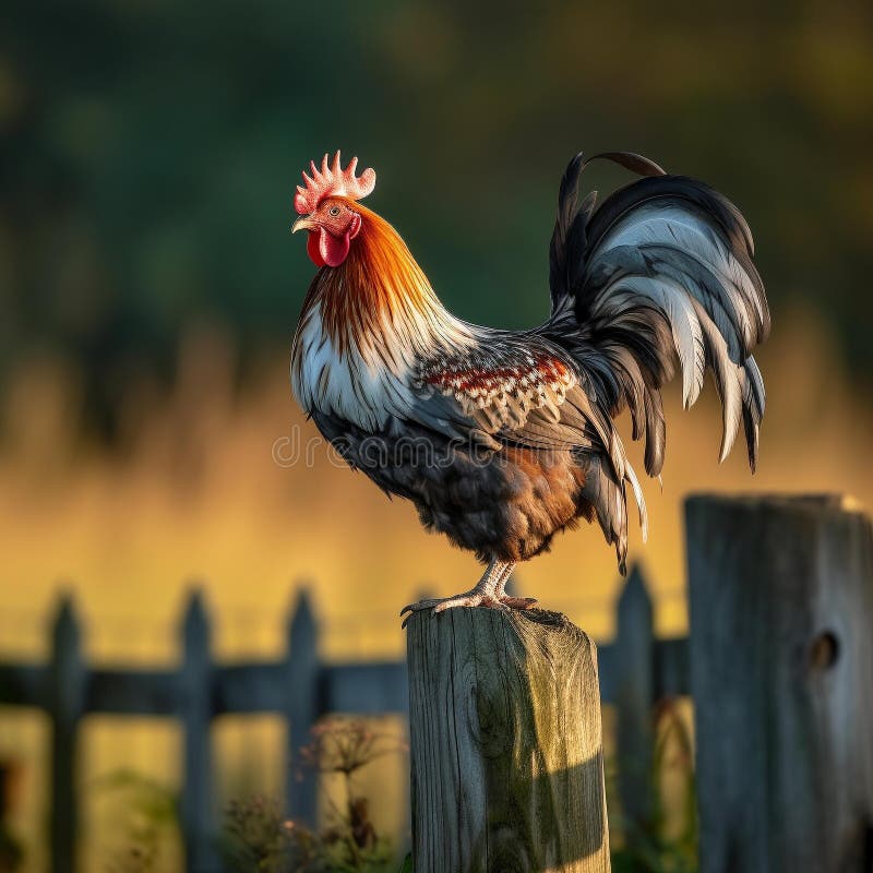 Magnificent Rooster Stock Illustrations – 49 Magnificent Rooster Stock ...