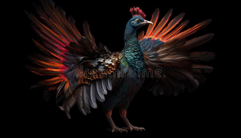Flying Rooster Pheasant Stock Illustrations – 117 Flying Rooster ...