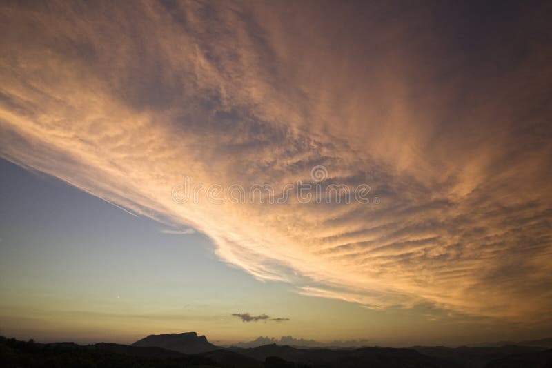 Majestic sunset stock image. Image of hill, landscape - 30537729