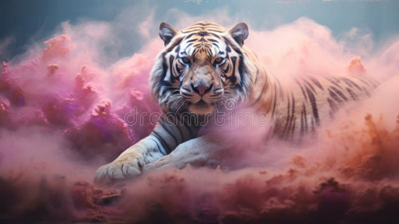 Majestic Feline Ethereal Smoke Stock Photos - Free & Royalty-Free Stock ...