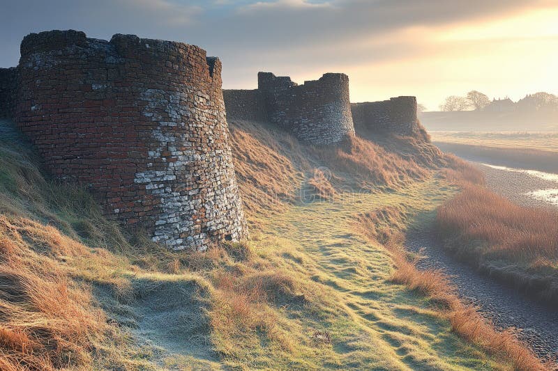 A Majestic View of Carlisle Castle, Historic and Dramatic ...