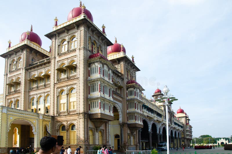 Majestic View of the Mysore Palace Stock Photo - Image of heritage, facade: 327337224
