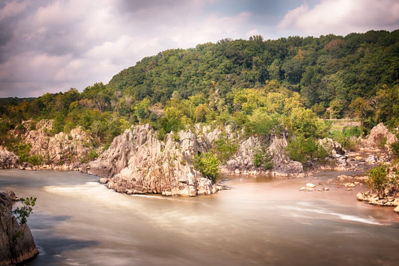 Majestic View of the Potomac Stock Image - Image of virginia, potomac ...