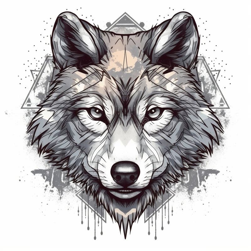 Wolf Double Stock Illustrations – 583 Wolf Double Stock Illustrations ...