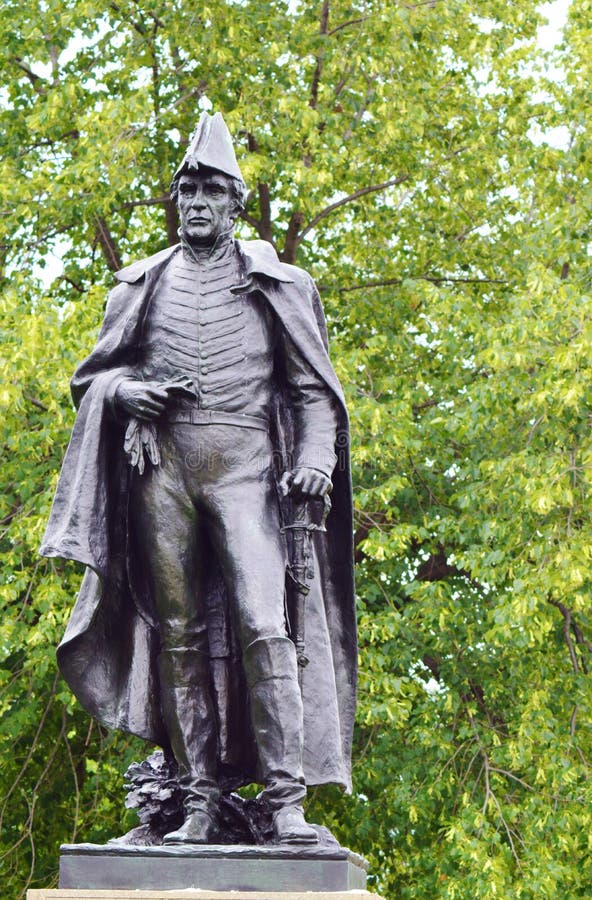 Major general samuel stock image. Image of city, sculpture - 55955029