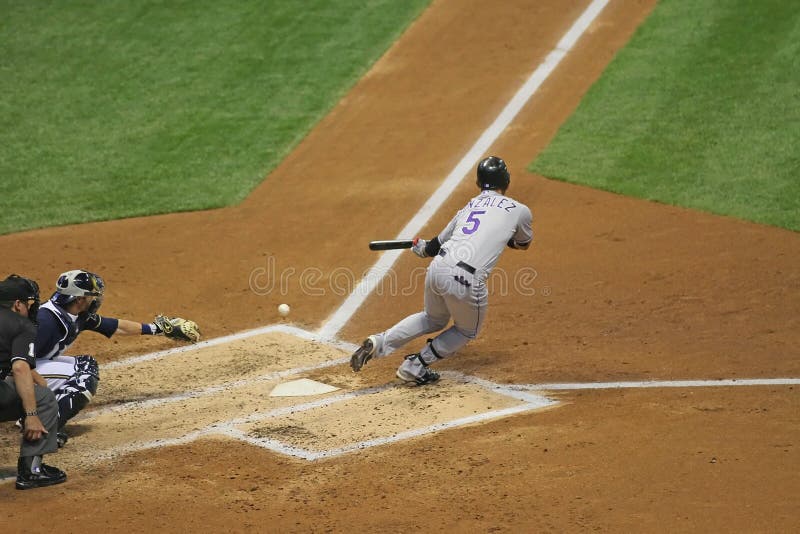 Major League Baseball Action Editorial Image - Image of professional ...