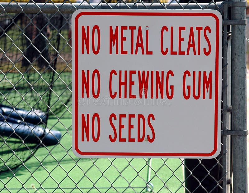 Major League Baseball Sign stock photo. Image of field - 531232