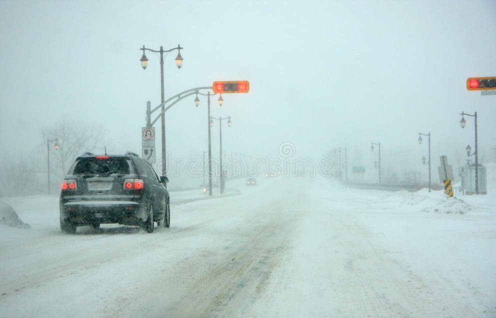 Major snow storm in Quebec editorial photo. Image of snowy - 3866691