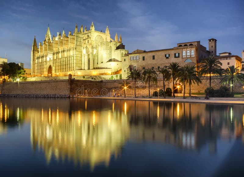 Majorca cathedral stock photo. Image of palma, majorca - 62166870