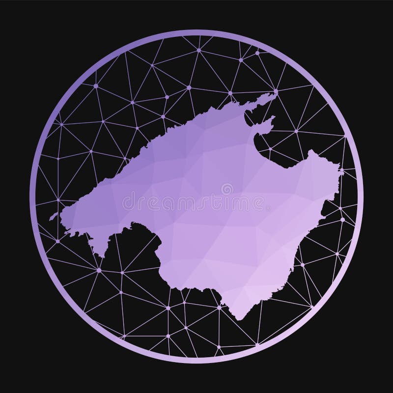 Majorca map. stock vector. Illustration of kingdom, citizenship - 193654036