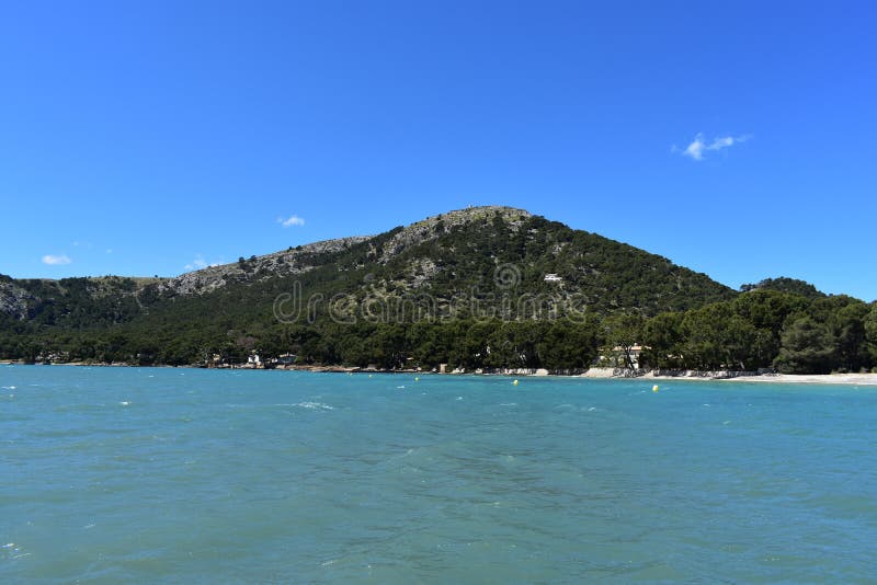 Majorca stock photo. Image of shore, ocean, cove, islet - 208052680