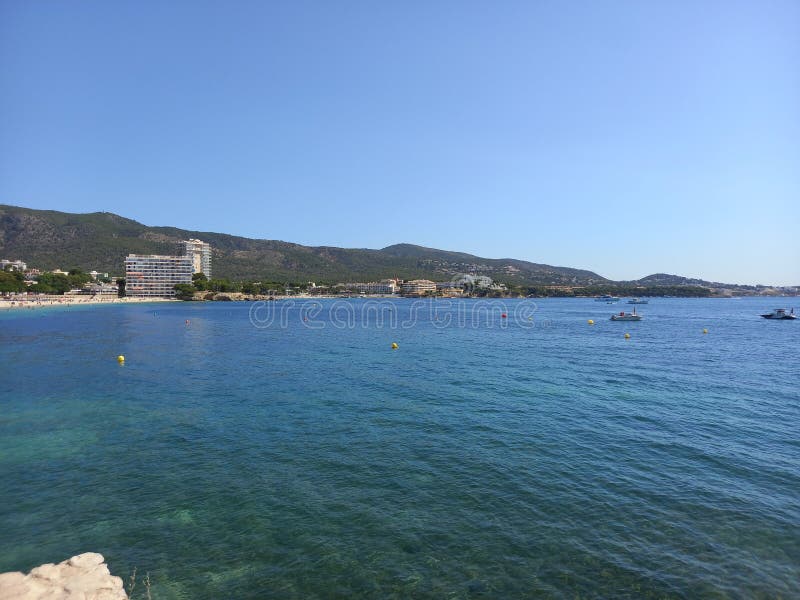 Majorca Palmanova Sea Beach Scenery Stock Photos - Free & Royalty-Free ...
