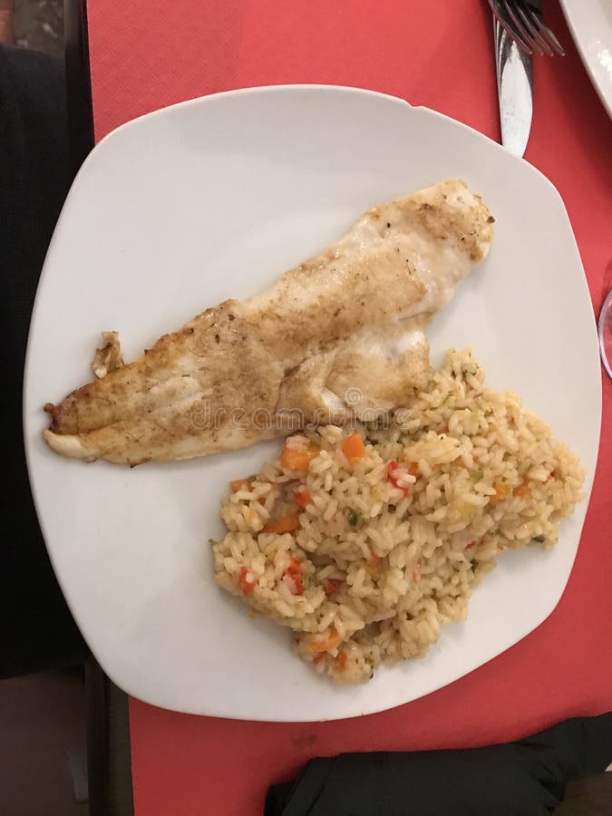 The rice and fish stock image. Image of village, fieles - 132530735