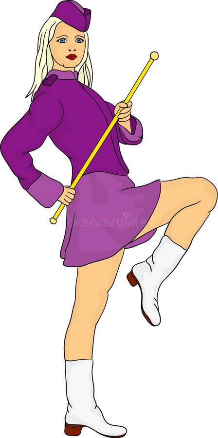 Majorette Stock Illustrations – 103 Majorette Stock Illustrations ...