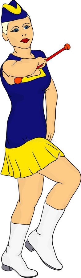 Majorette Parade Stock Illustrations – 51 Majorette Parade Stock ...
