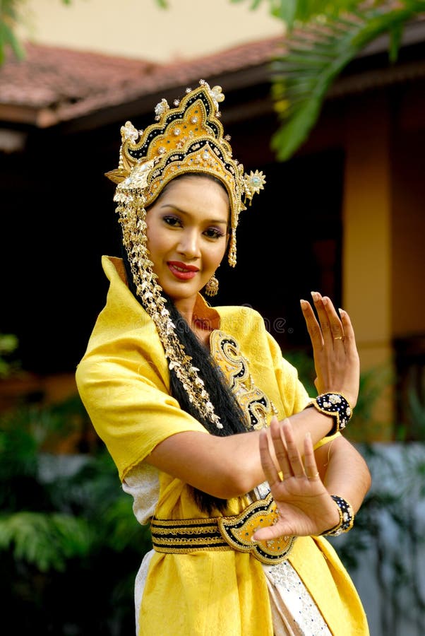 Mak Yong fotografia editoriale. Immagine di coltura - 123368992