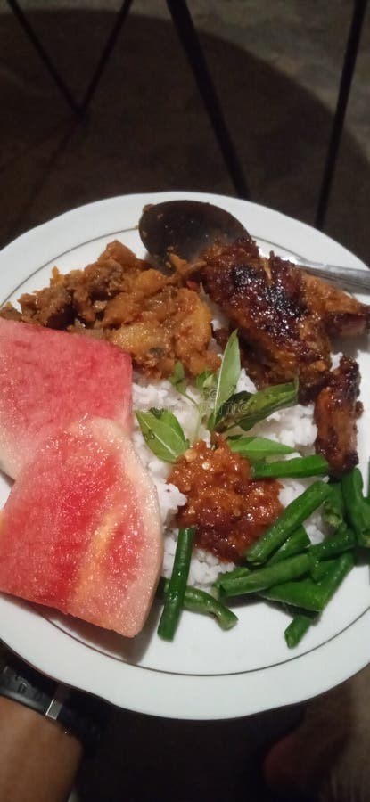 Makanan Eat Food and Full Nice Stock Image - Image of nice, food: 253271479