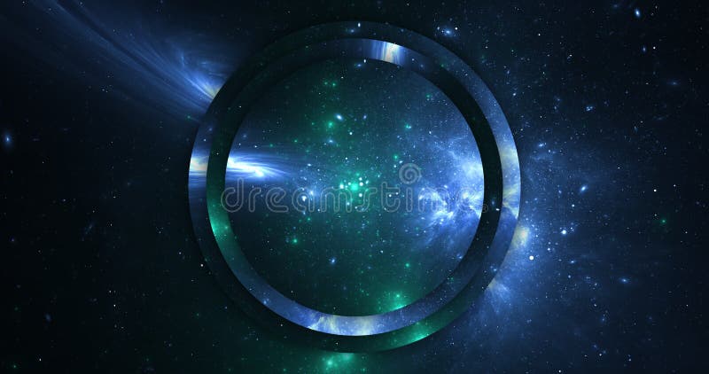 Abstract Circle Space Background #8 Stock Illustration - Illustration ...