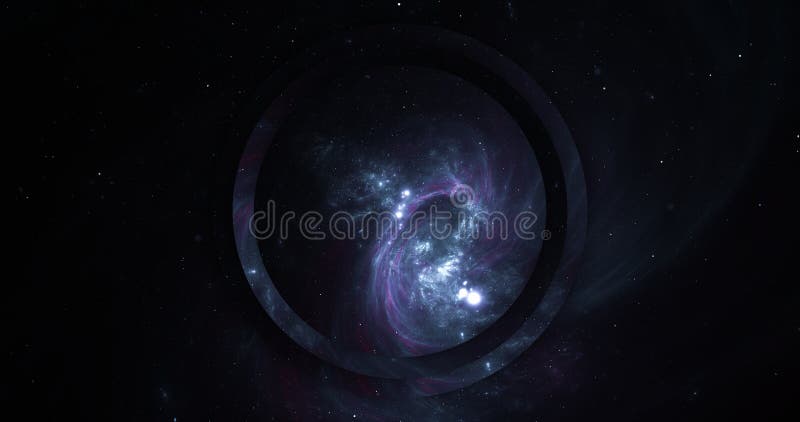 Abstract Circle Space Background #22 Stock Illustration - Illustration ...