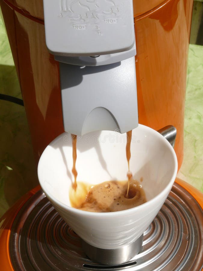 Make coffee stock image. Image of prepare, cappuccino - 13973409