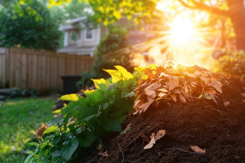Make Compost from Autumn Leaves and Kitchen Waste for Rich Soil, Nature ...