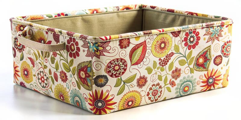 Make a Decorative Fabric Covered Storage Bin for Organizing AI ...