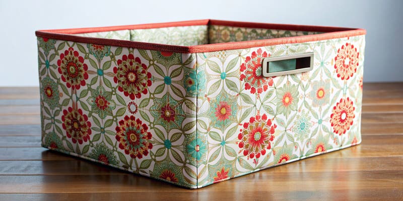 Make a Decorative Fabric Covered Storage Bin for Organizing Creative AI ...