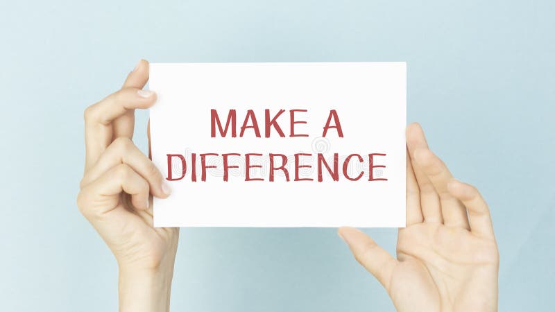 Make Difference Card Nature Background Stock Photos - Free & Royalty ...