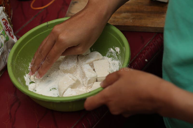 Make the Dough Food, Version 7 Stock Photo - Image of human, female ...
