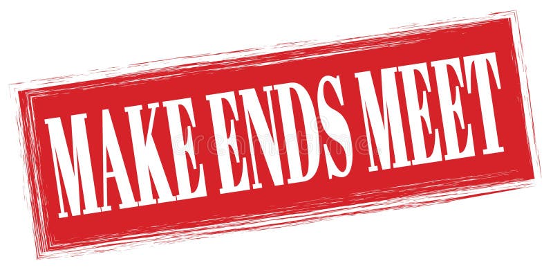 Make Ends Meet Stock Illustrations – 66 Make Ends Meet Stock ...