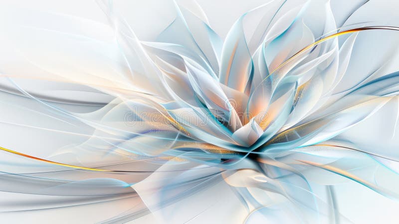 Make Ethereal Fractal Art with Light Tones and Soft Patterns for a ...