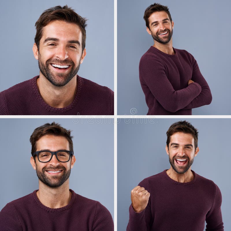 Make Every Day a Exceptional Day. Composite Shot of a Young Man ...