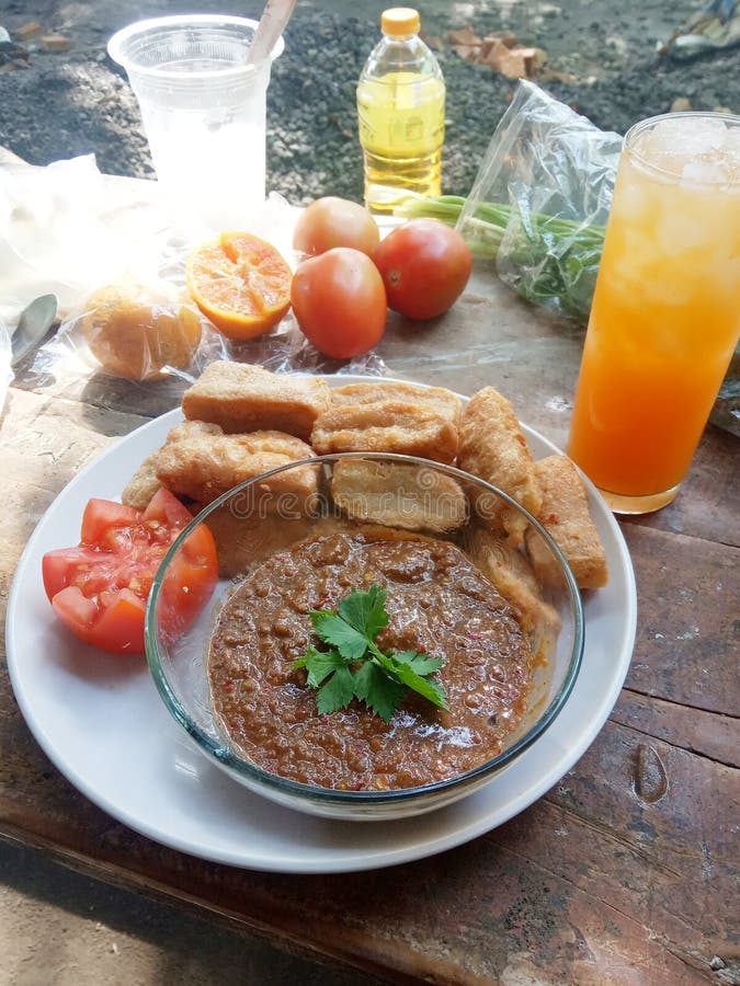 Make a Food at Outside [School Practice] Stock Photo - Image of ...