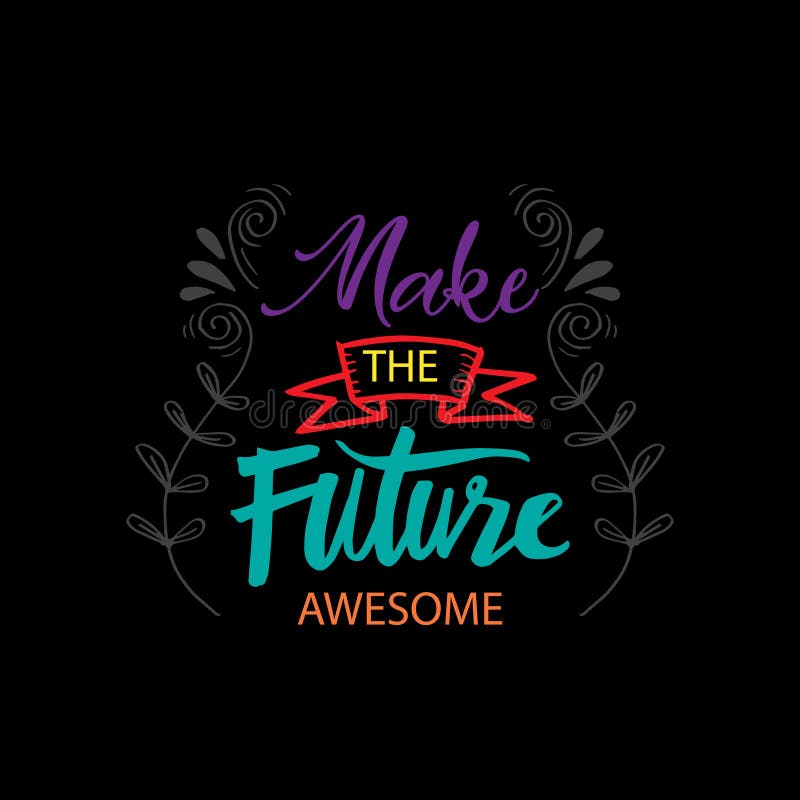 Awesome - Calligraphy Word with Hand Drawn Heart. Lettering Symbol ...