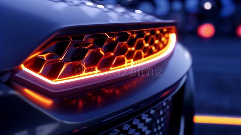 Make a Futuristic Statement with this Sleek and Metallic License Plate ...