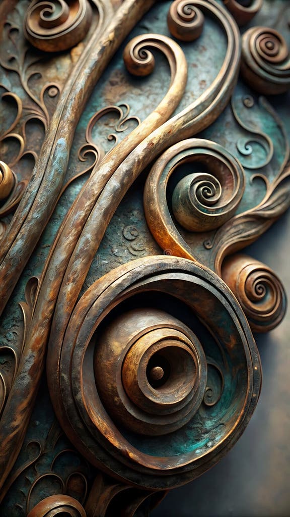 Make a Gradient Shifting from Aged Parchment To Deep Browns, Adding ...