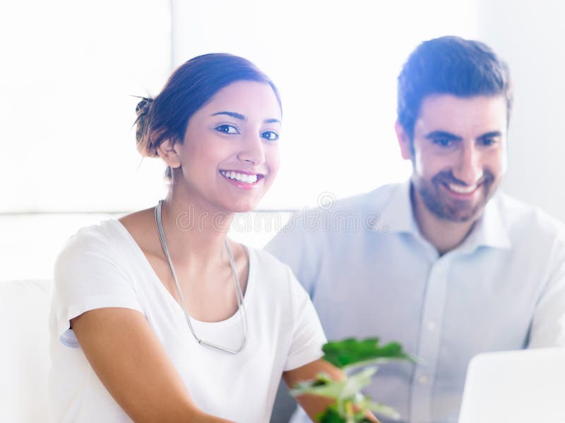 We Make a Great Team Together Stock Image - Image of employment, adult ...