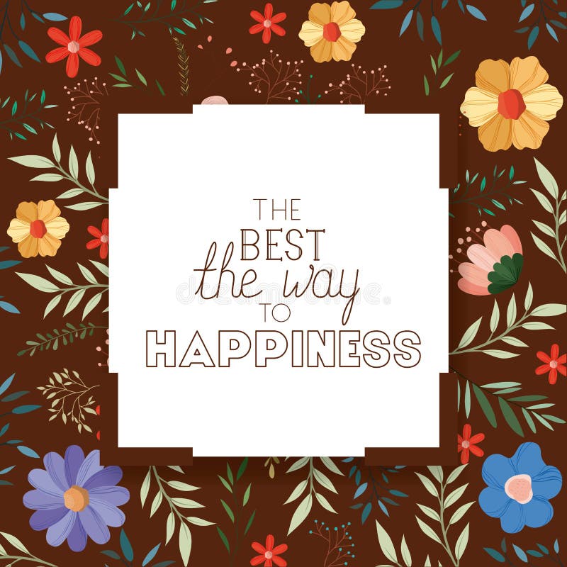 Make it Happy Message with Hand Made Font Stock Vector - Illustration ...