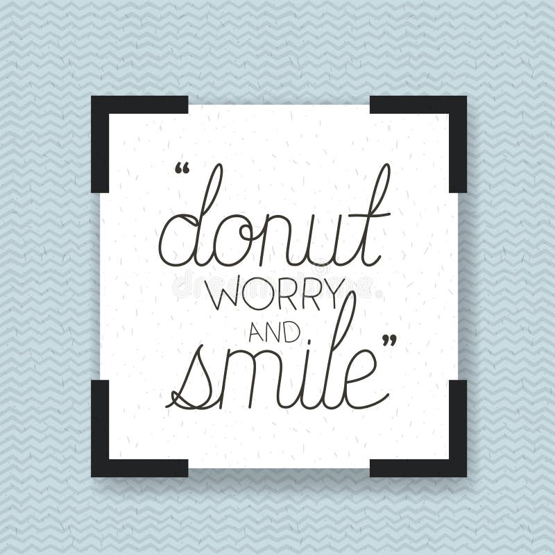 Make it Happy Message with Hand Made Font Stock Vector - Illustration ...