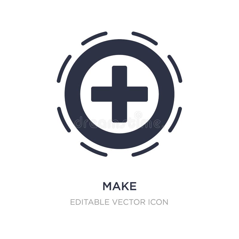 Make-up Icon Set stock vector. Illustration of pencil - 8984229