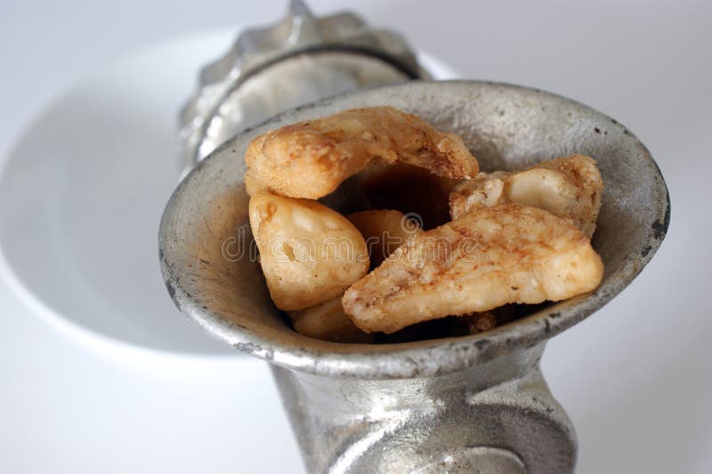 Make Lard from Roasted Greaves Stock Image - Image of dieting, health ...