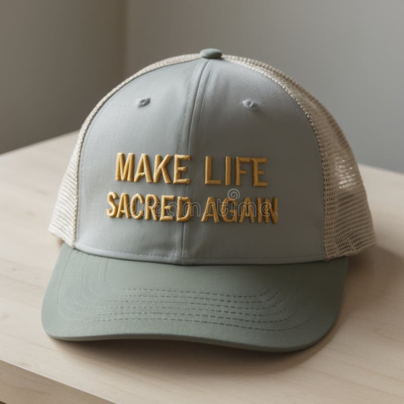 MAKE LIFE SACRED AGAIN stock illustration. Illustration of light ...