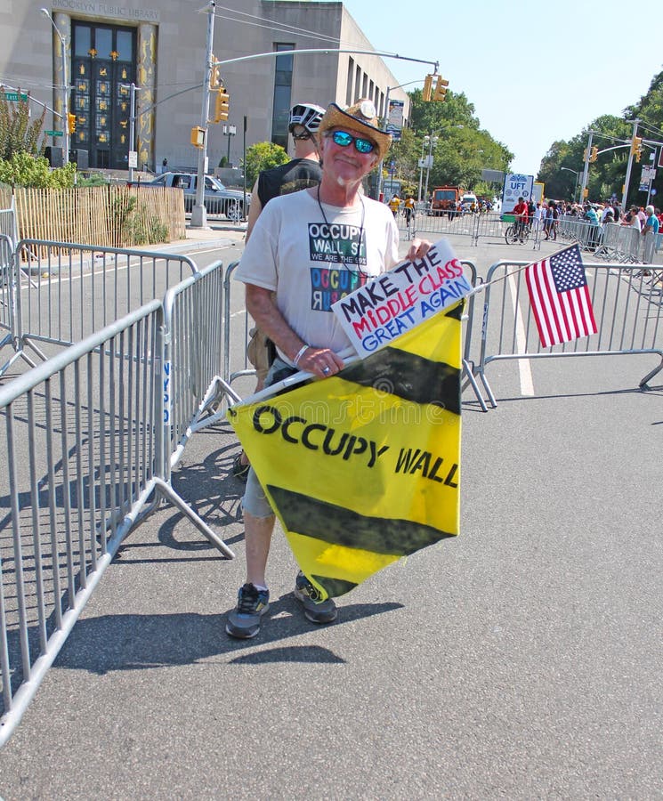 Make the Middle Class Great Again. Editorial Stock Image - Image of ...