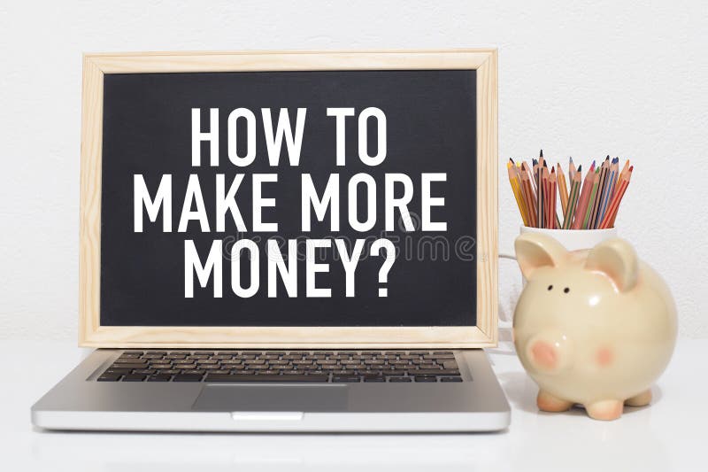Make more money stock photo. Image of ideas, office, banking - 84428856