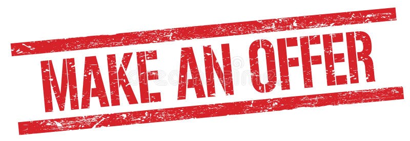 Make Me an Offer on Chalkboard Stock Photo - Image of coaching ...